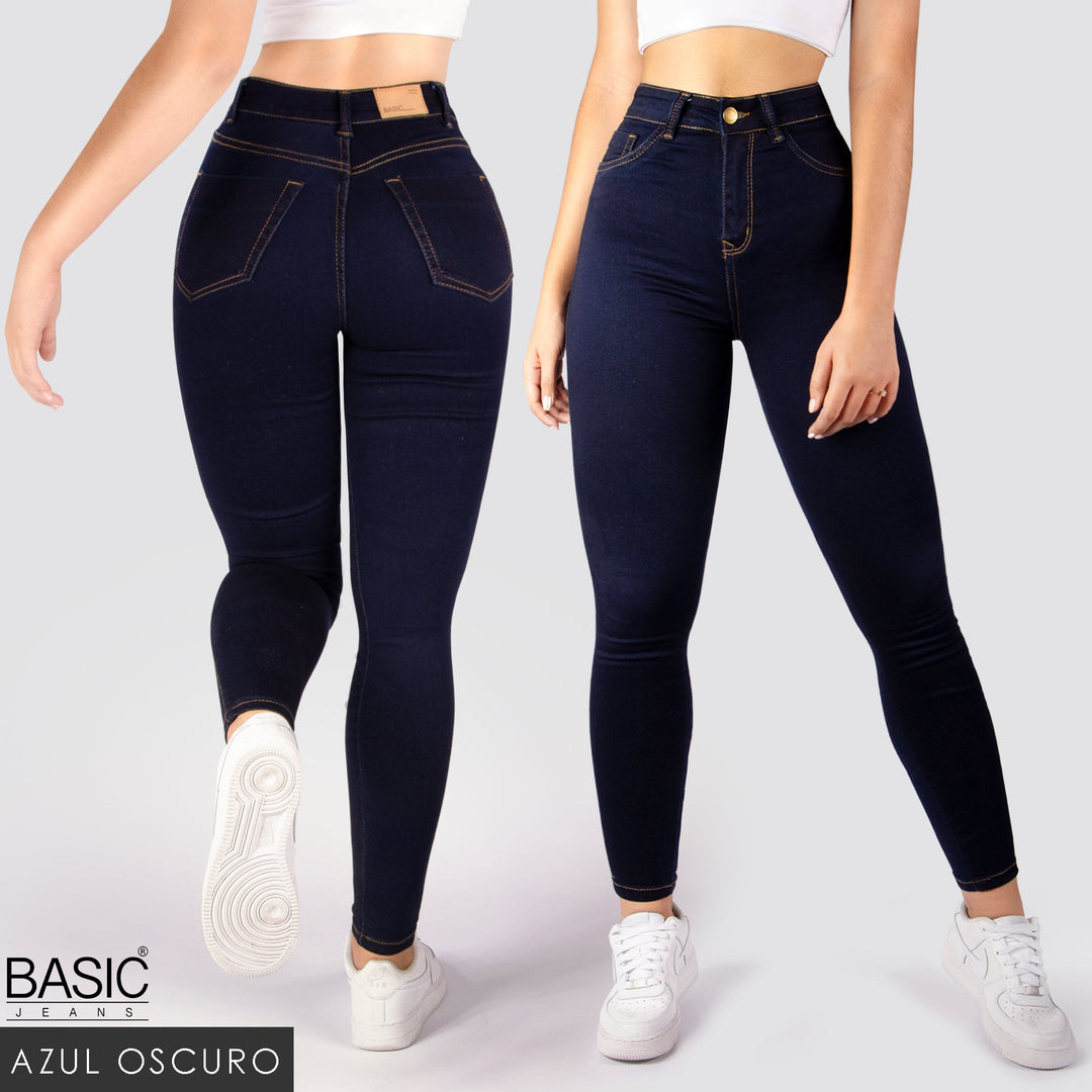 Pack Jeans Mujer Denim (3 Unidades) con Ahorro Garantizado. – BASIC JEANS